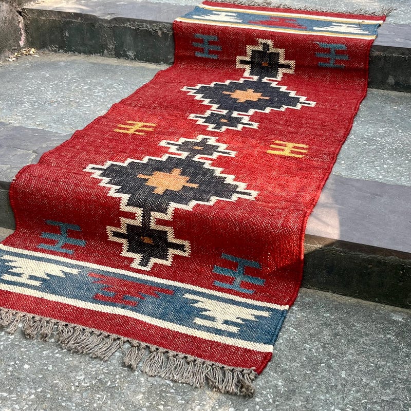 Southwestern Runner Rug - Etsy