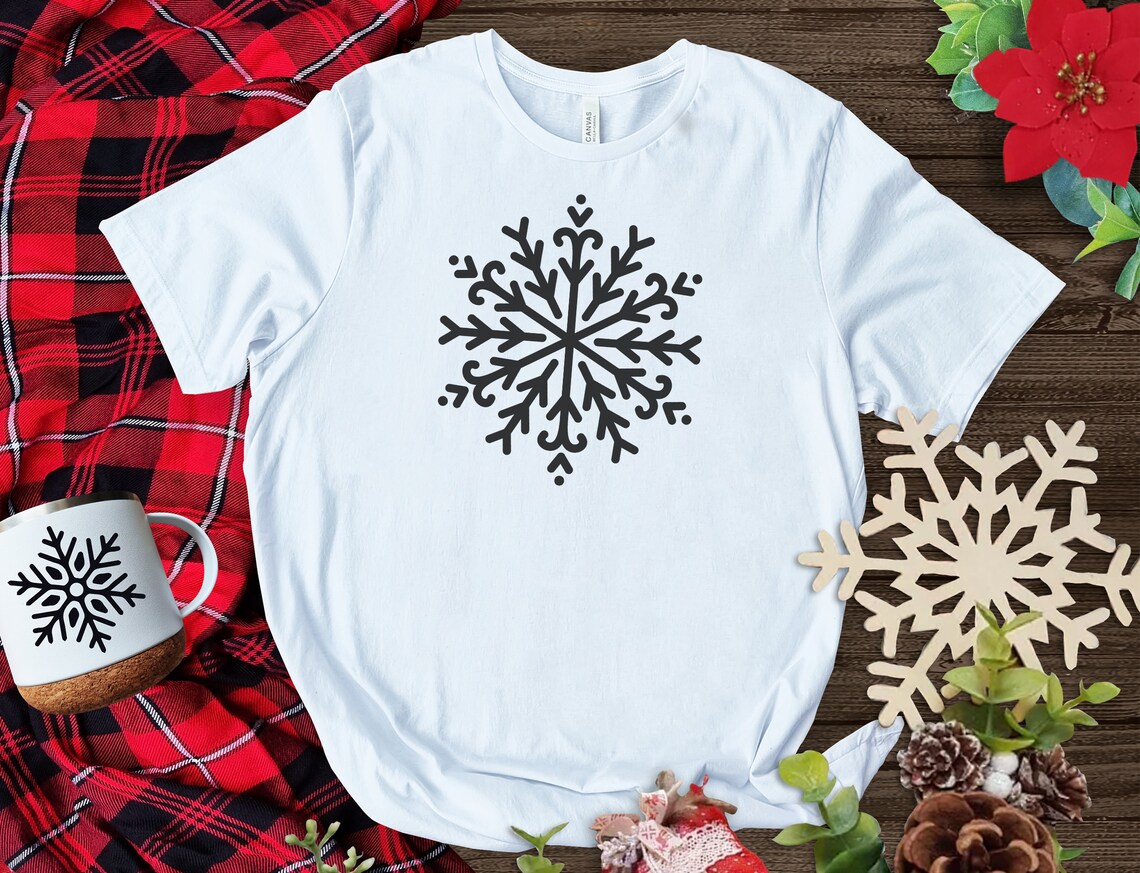 Snowflake SVG Bundle Winter Flake Svg Christmas Svg - Etsy