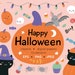 Happy Halloween Png Clipart Set Halloween Digital Papers - Etsy