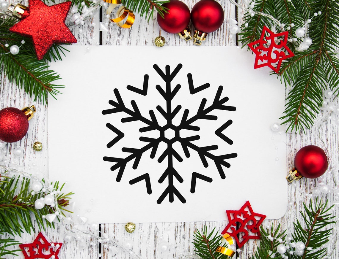 Snowflake SVG Bundle Winter Flake Svg Christmas Svg - Etsy