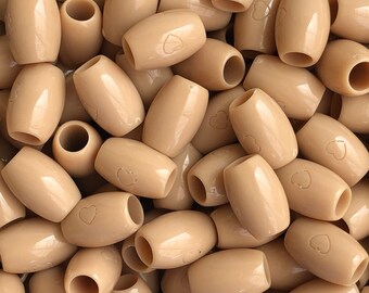 Oval Plastic Beads | Etsy