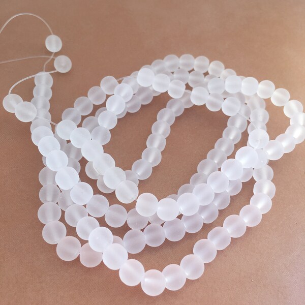 Frosted Beads - Etsy