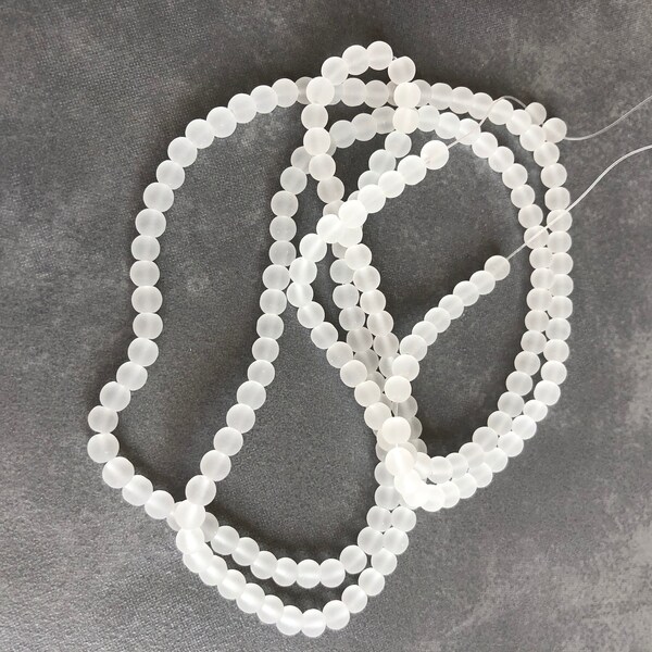 Frosted Beads - Etsy