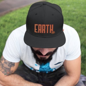 Retro Epcot Spaceship Earth Snapback Hat Walt Disney World Hat Vintage ...
