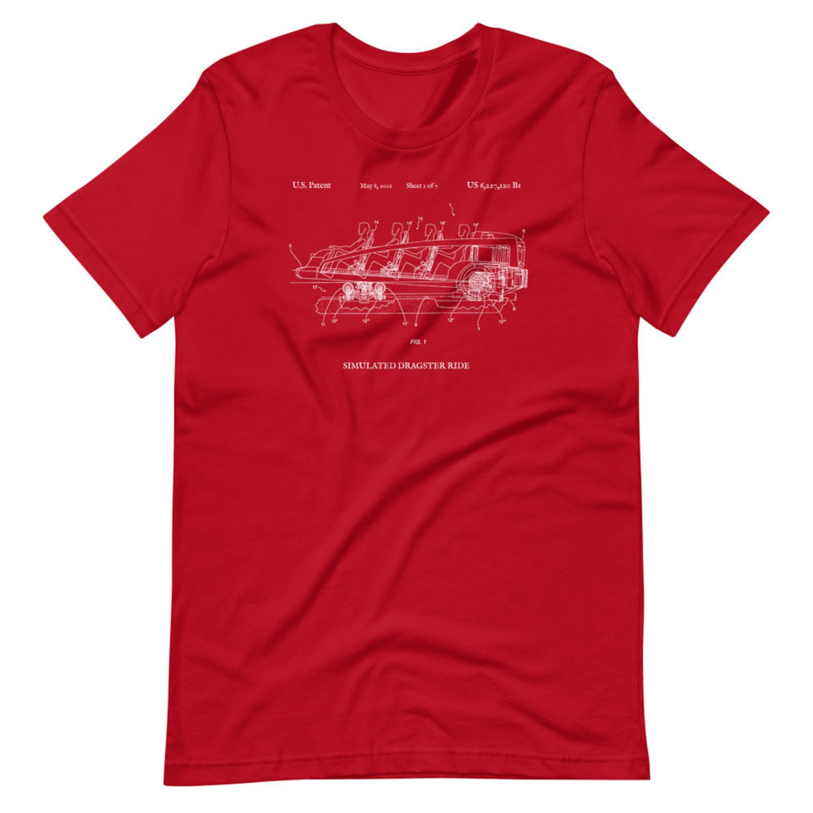 Rocket Rods Patent Tee Shirt | Disney Imagineering | Disneyland Shirt ...