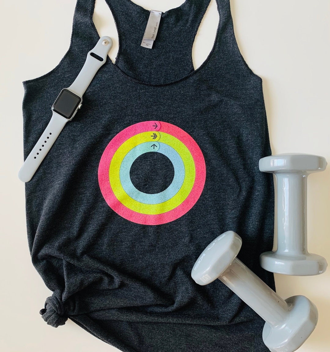 Close Your Rings Racerback Tank Top | Apple Watch Activity Rings Tank ...