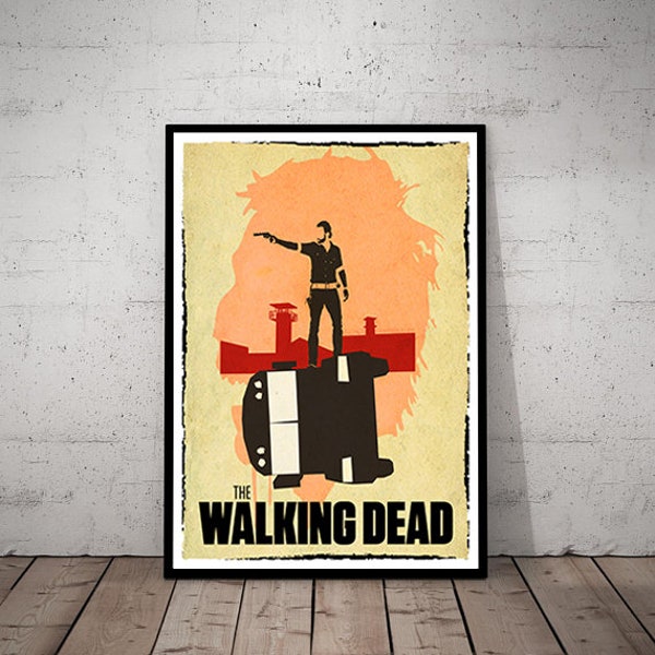 Walking Dead Art - Etsy
