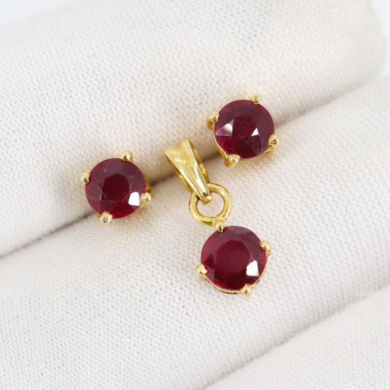 Ruby Jewelry - Etsy