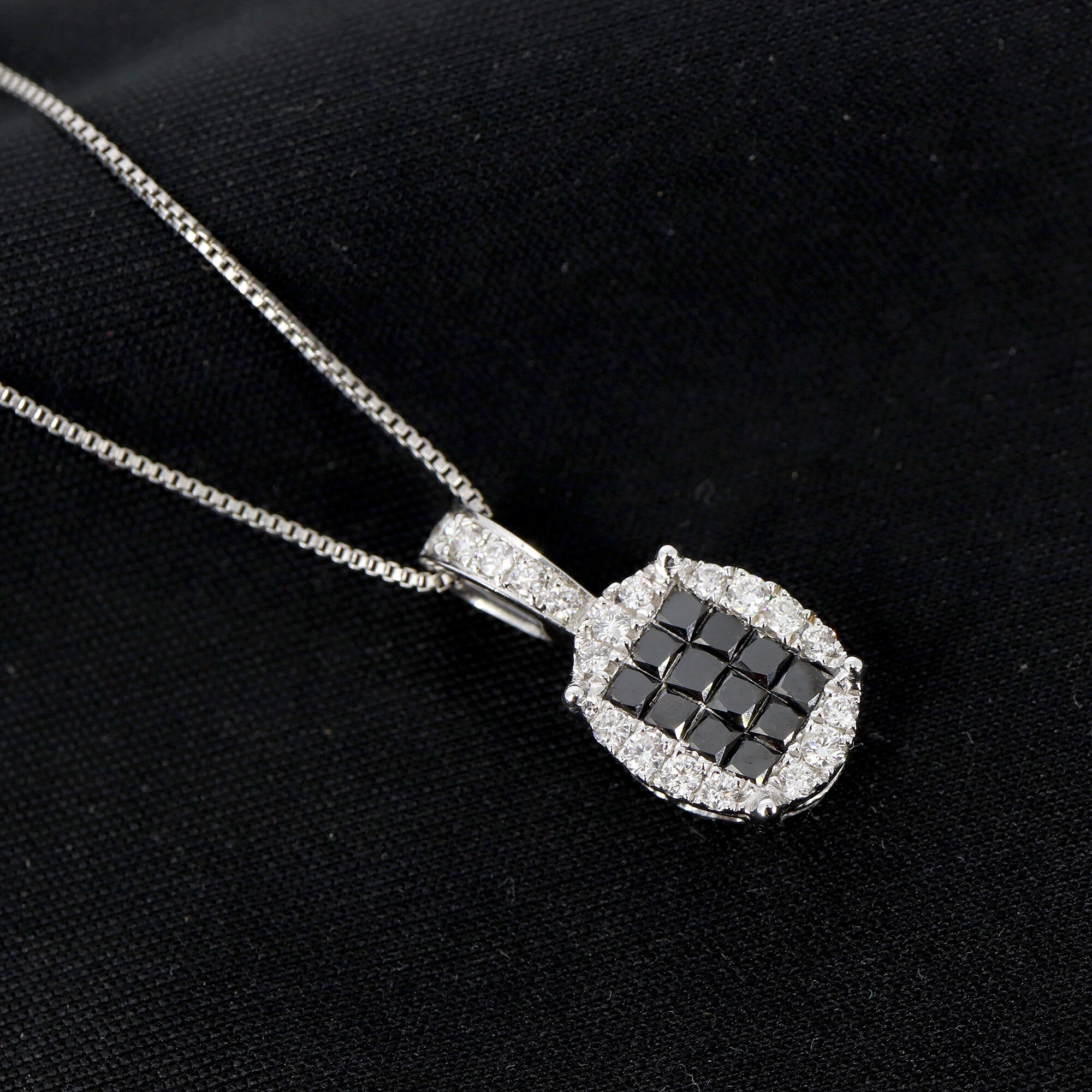 Black Ice Diamond Necklace