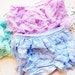 Blue Vintage Look Lace Full Front and Back Ruffled Bloomer Light Blue ...