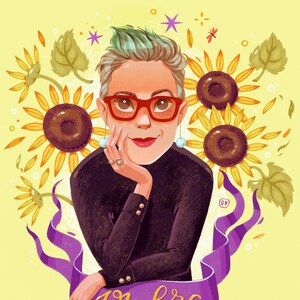 Hand Drawn Portrait, Custom Personalized Gift, Unique Present, Cute ...