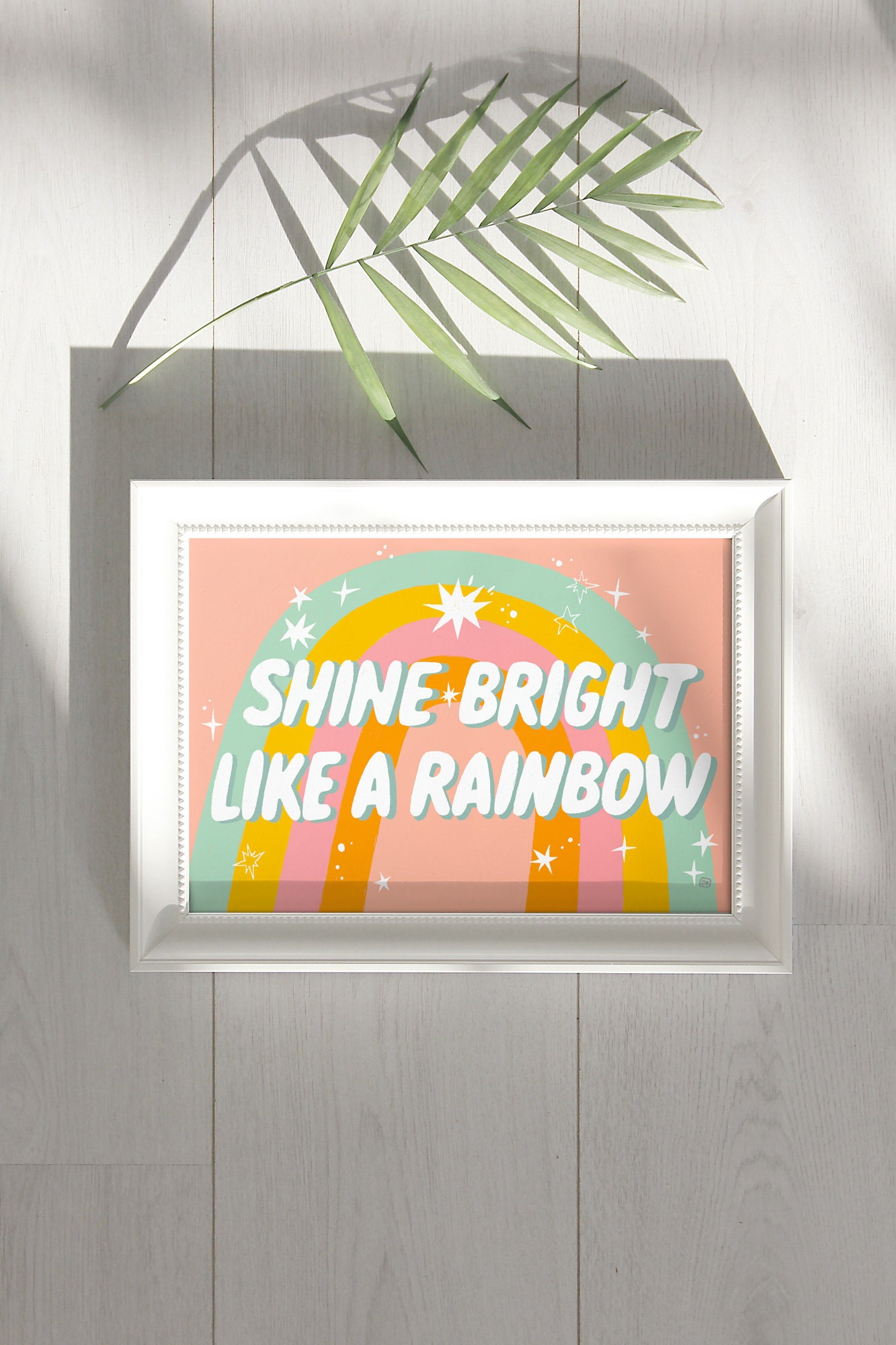 Shine Bright Poster or Card Printable Digital File Art - Etsy