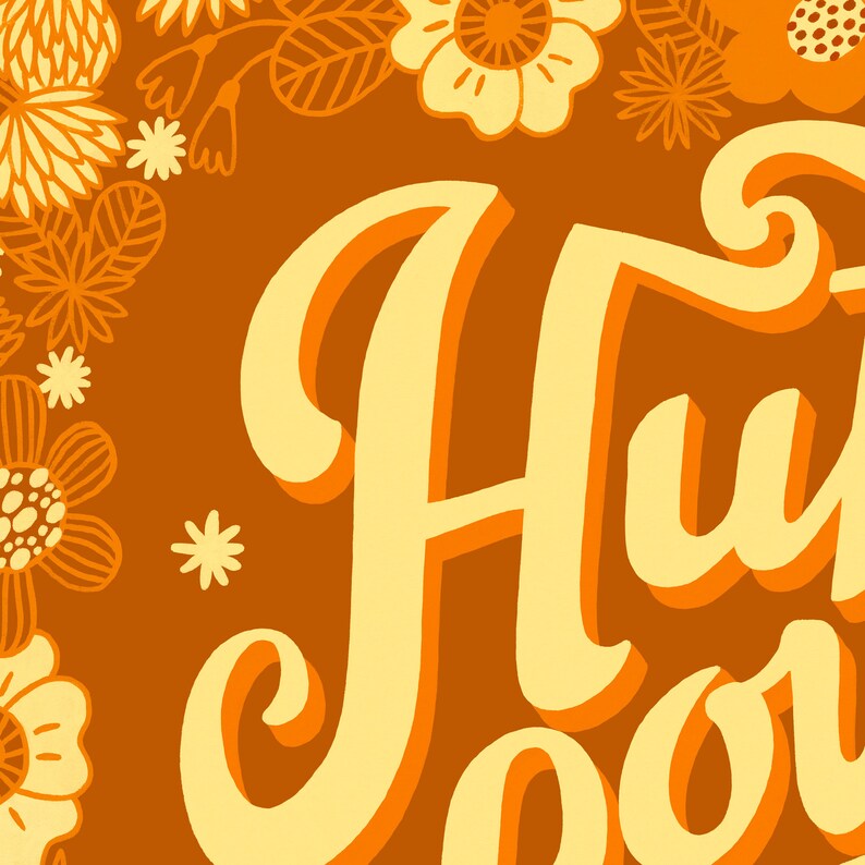 Huffle-power Poster or Card | Printable Digital File | House Pride Home ...