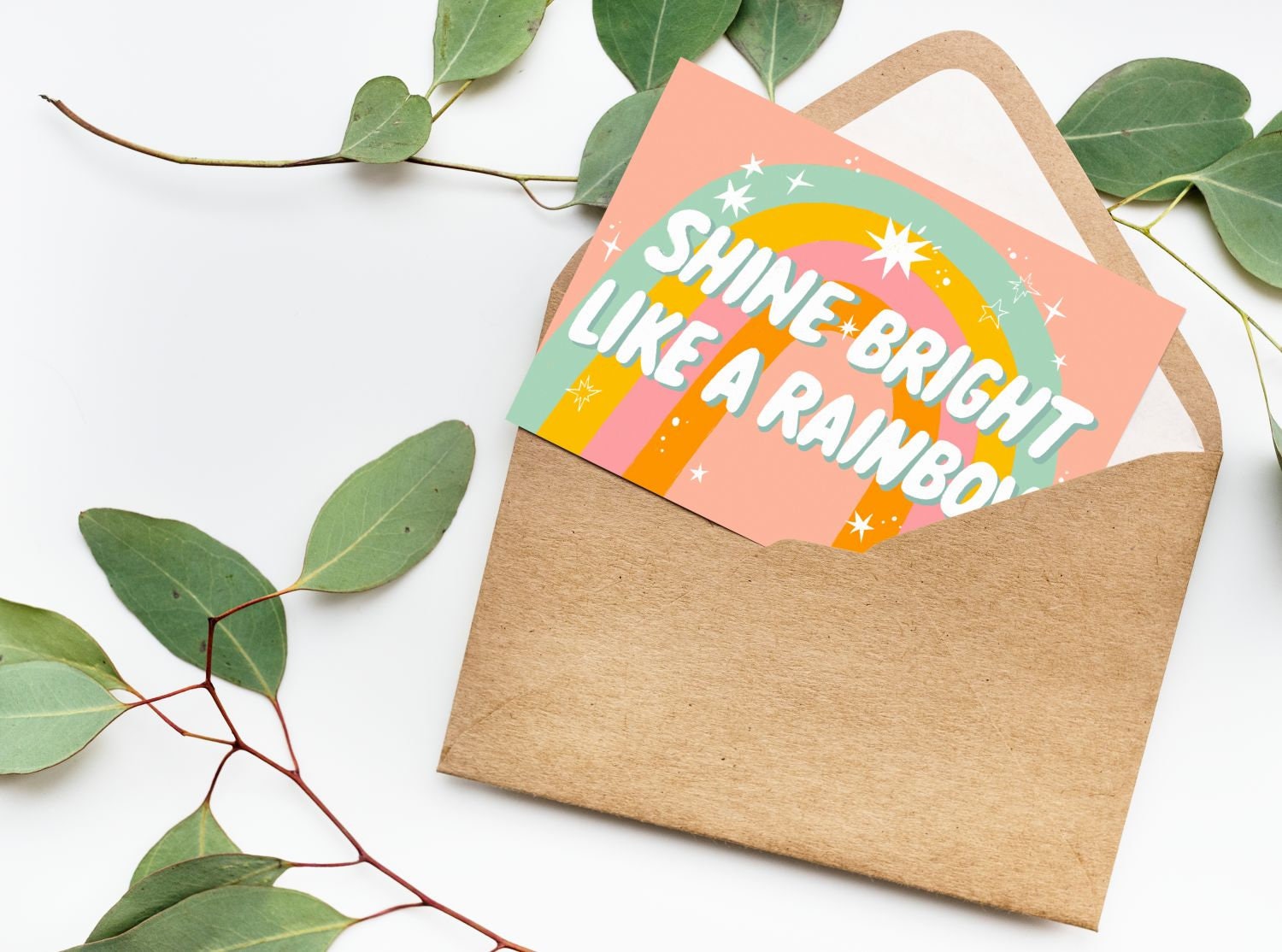 Shine Bright Poster or Card Printable Digital File Art - Etsy