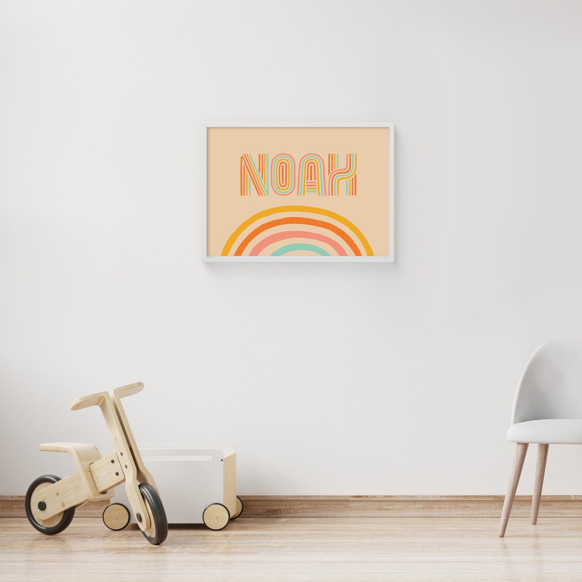 Retro Rainbow Typeface Clipart Png Svg AI PDF EPS 70s Hippie | Etsy UK