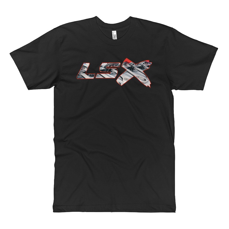 Official GM Chevy LSX Black Unisex Fine Jersey Tall T-shirt - Etsy