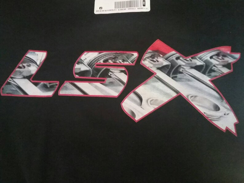 Official GM Chevy LSX Black Unisex Fine Jersey T-shirt S-XL - Etsy