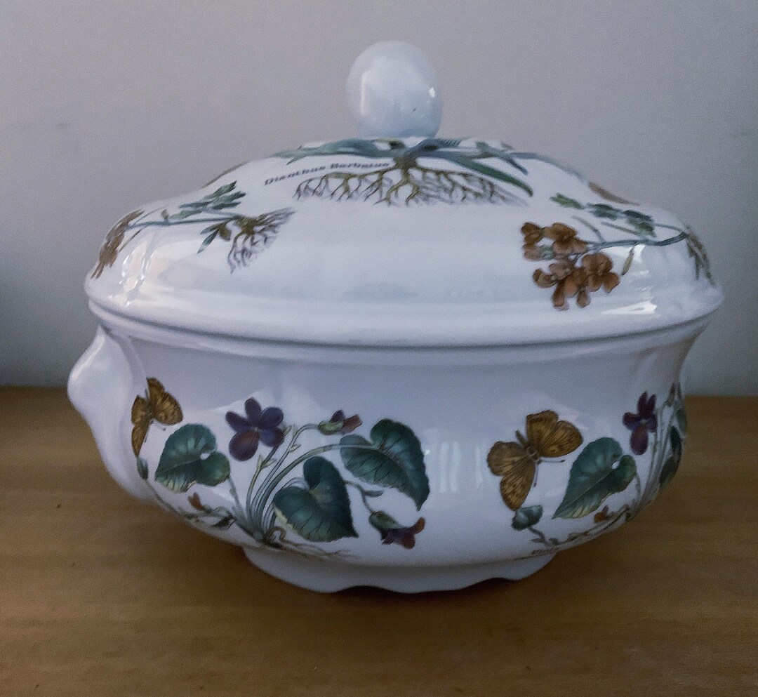 Vintage 1970’s Enoch Wedgwood Florabunda Tureen / Serving Bowl / Soup Server Immaculate ...