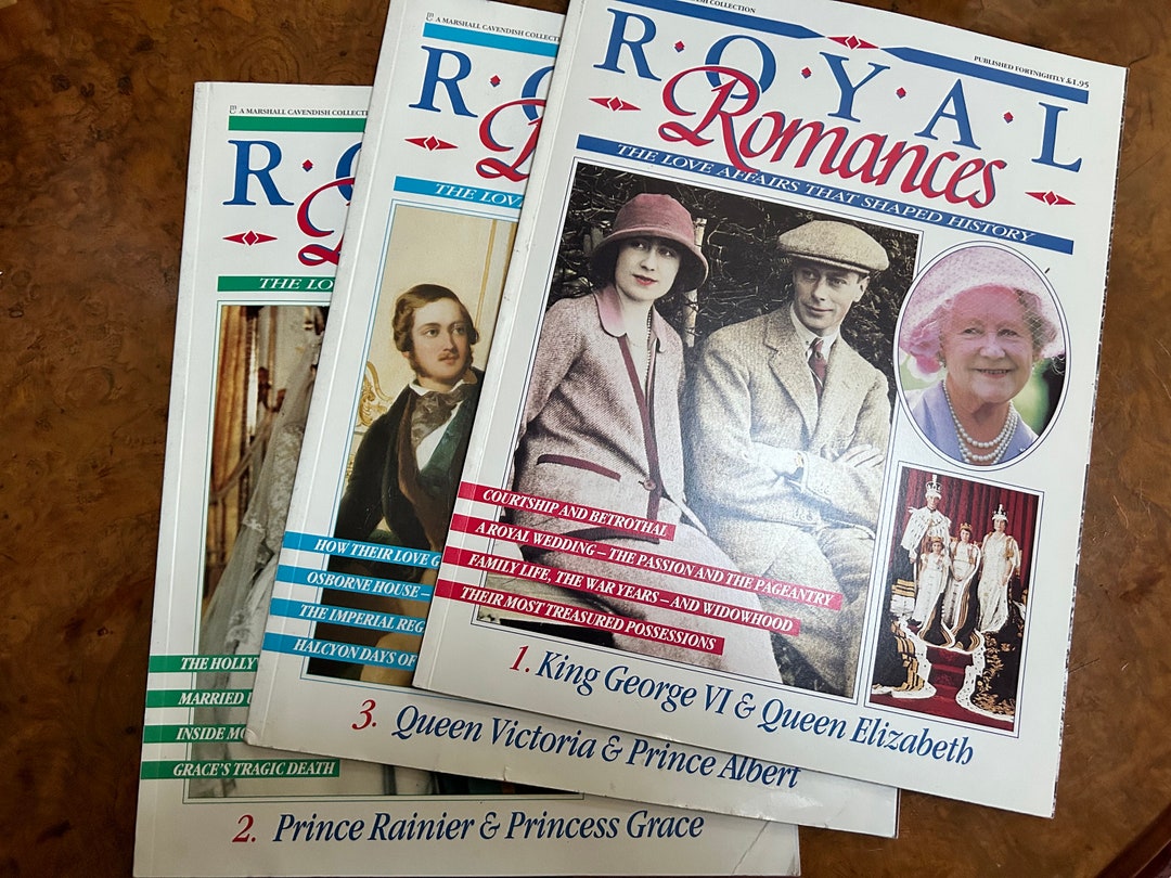 Royal Romances Collection of 3 Beautiful Paperback Magazines by ...