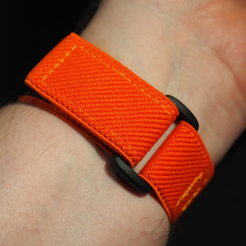 Nylon Watch Strap With Black Clasp - Etsy