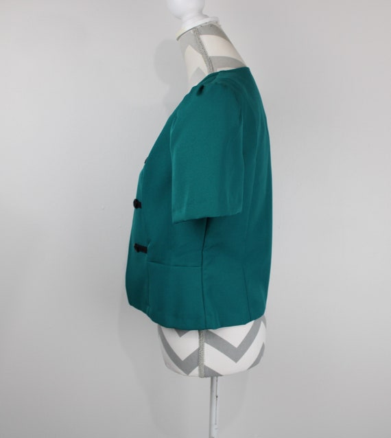 Vintage 1980's/90's Short Sleeve Blazer by Berg-Ray - Gem