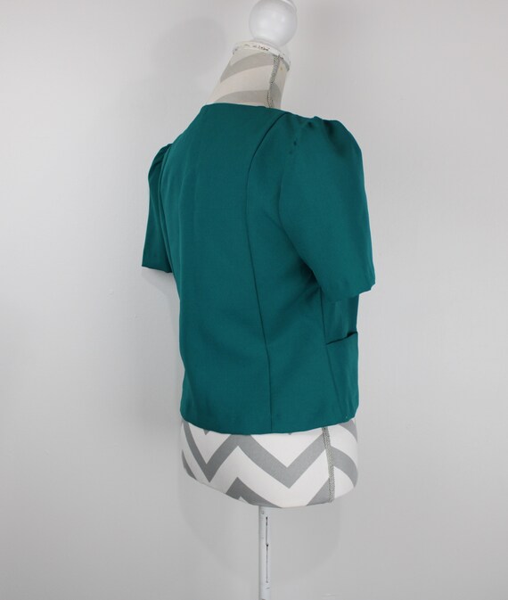 Vintage 1980's/90's Short Sleeve Blazer by Berg-Ray - Gem