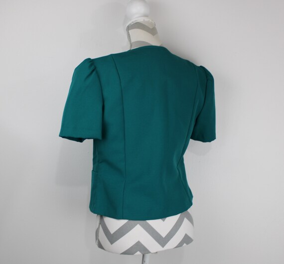 Vintage 1980's/90's Short Sleeve Blazer by Berg-Ray - Gem