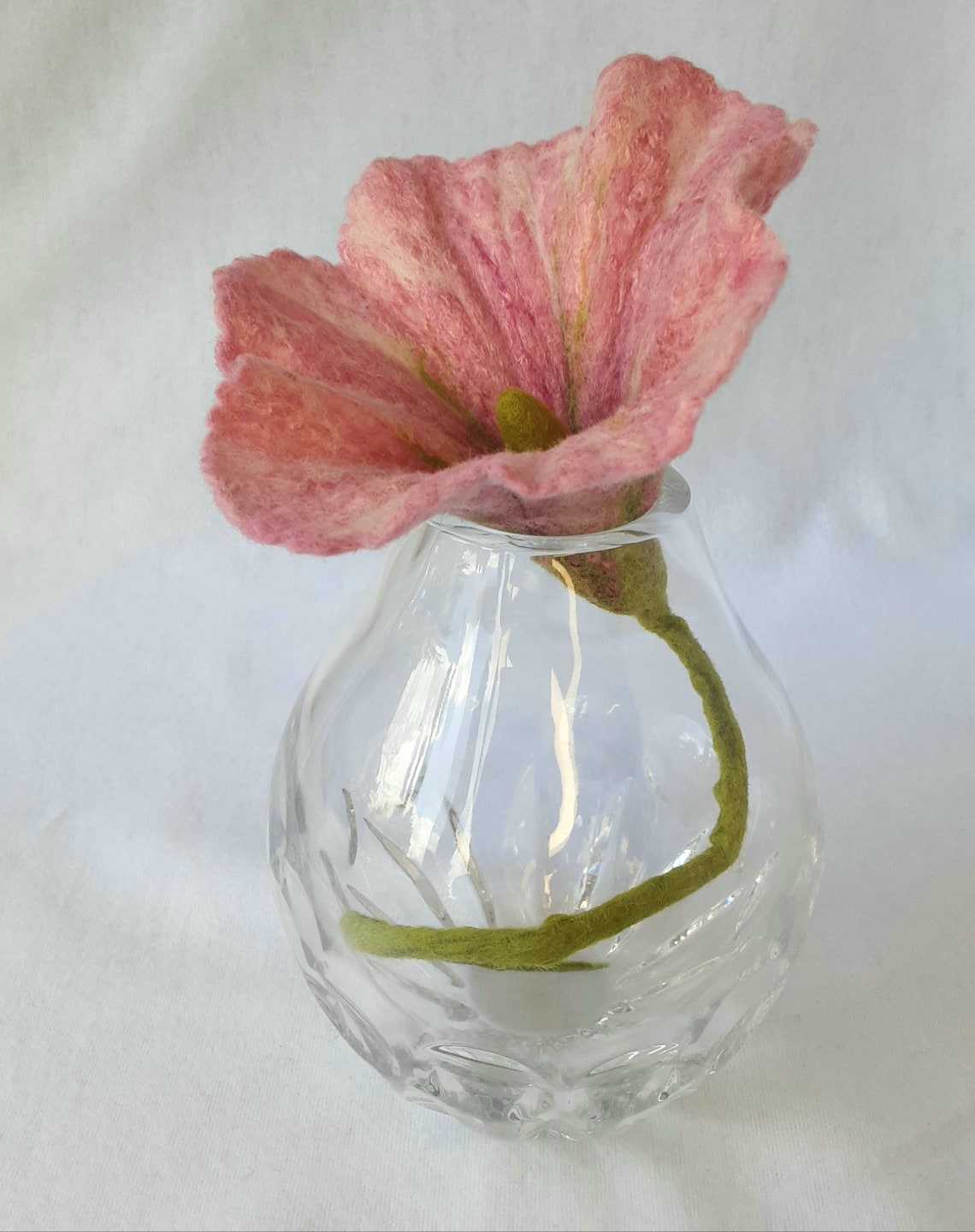 Edle Deko Blume gefilzt Filzblüte Filz Blumen Filz | Etsy