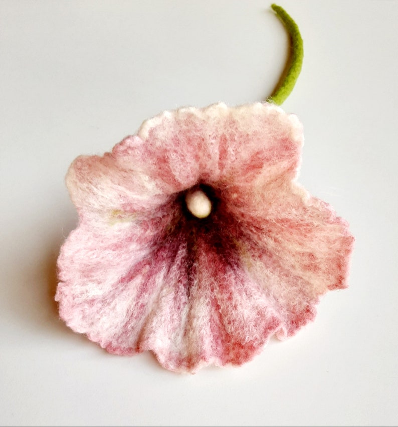 Edle Deko Blume gefilzt Filzblüte Filz Blumen Filz Blüten - Etsy.de