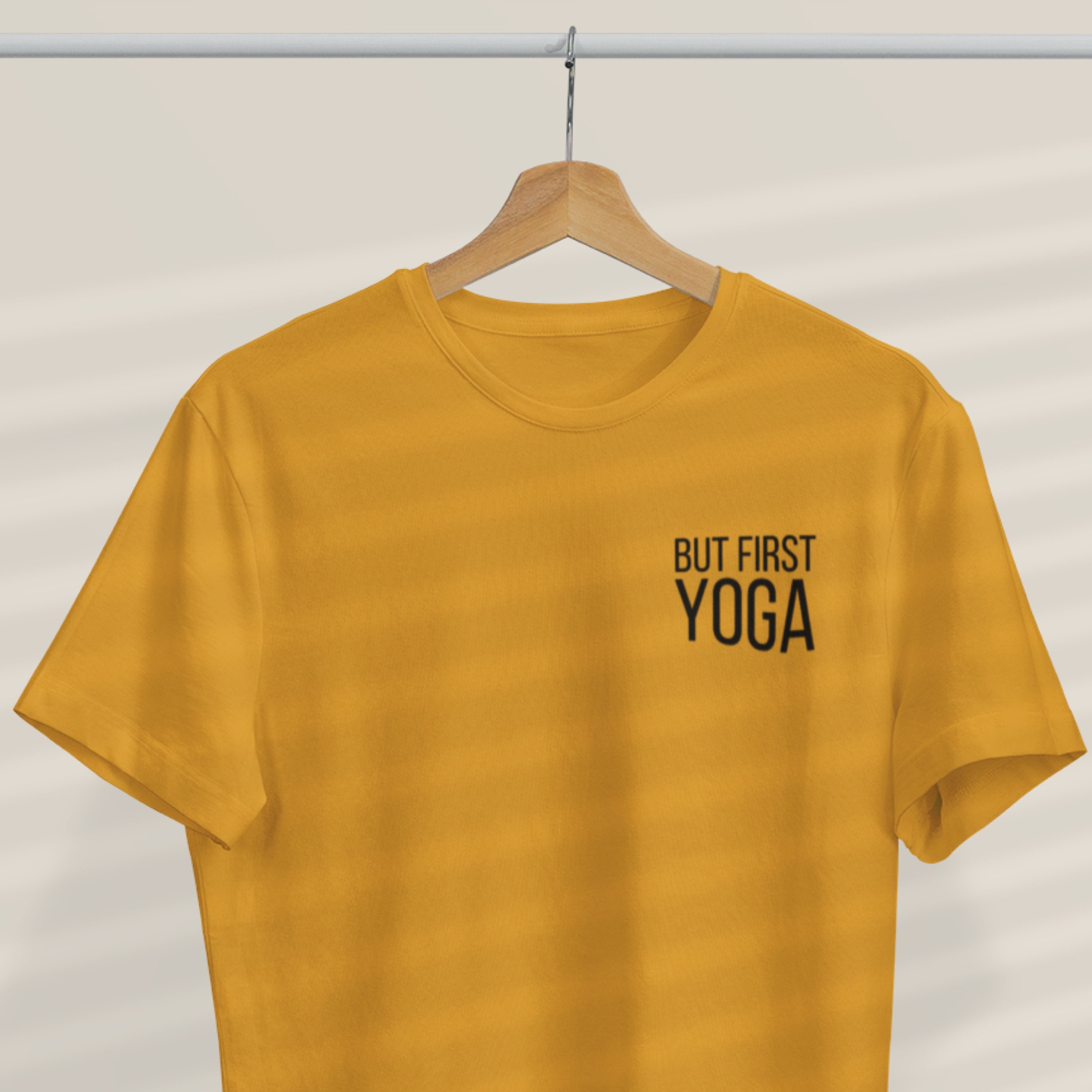 But First Yoga Shirt Yoga Tee Gift for Yogi Namaste Shirt - Etsy UK