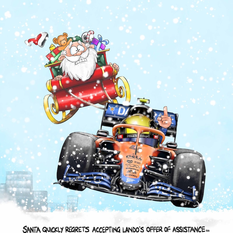 Formula One Holiday Card - Etsy UK