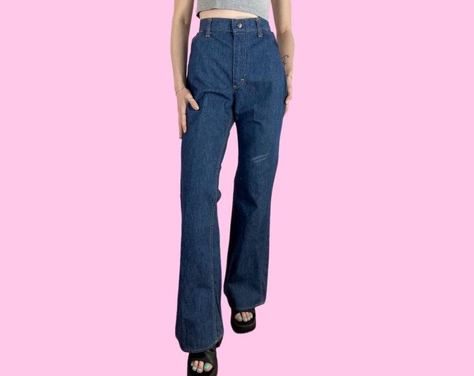Vintage 80s Levis 517 High Waisted Bootcut Flare Jeans | Made in USA ...