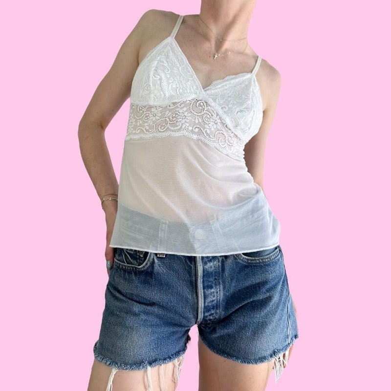 Womens Sheer Tank Tops - Etsy