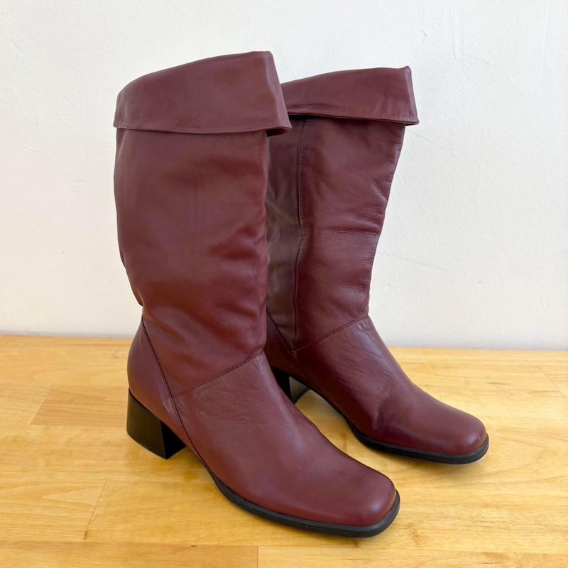 Fold Over Boots - Etsy