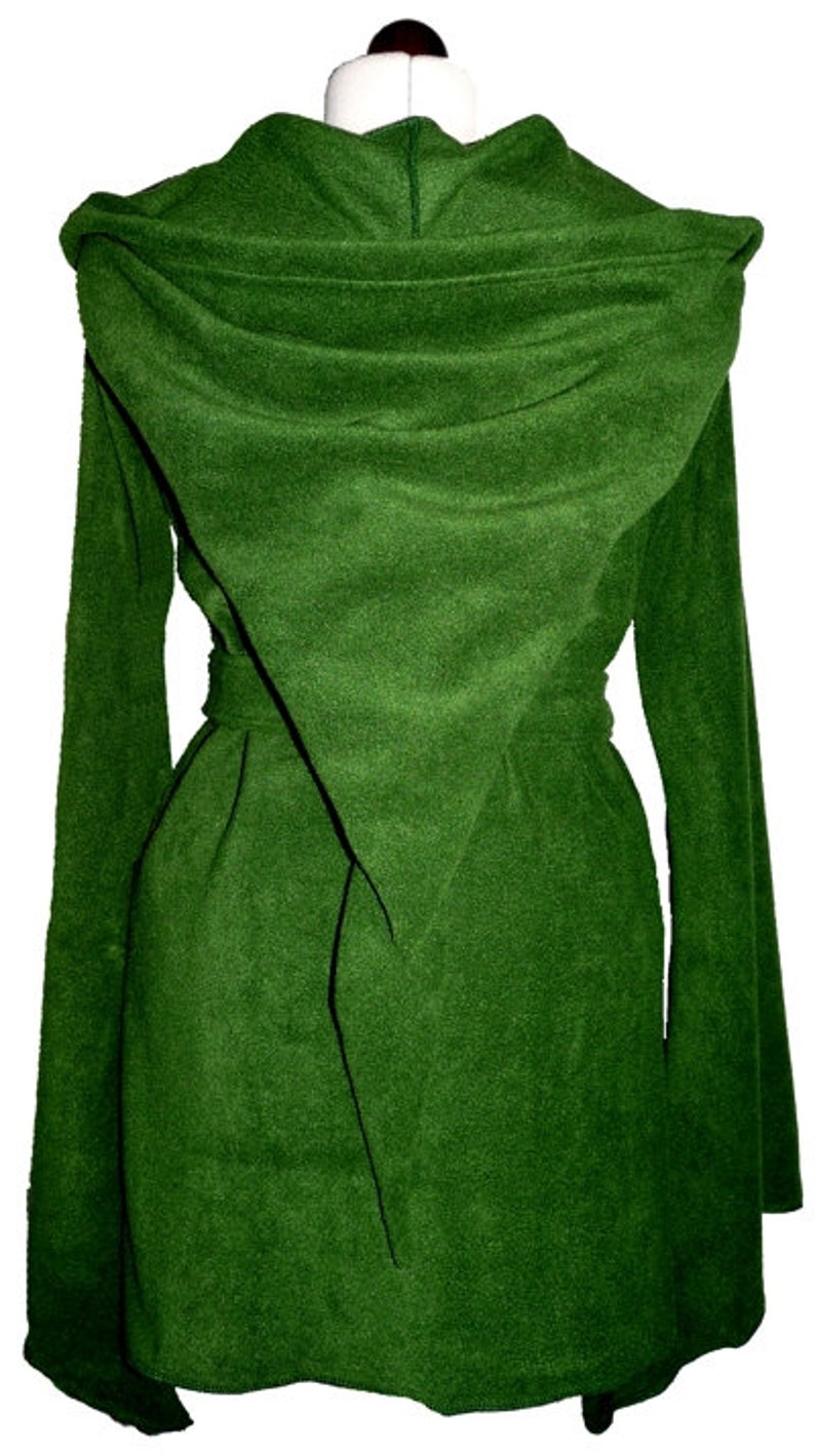 Forest Spirits Fairies Elves Jacket With Pointed Hood | Etsy