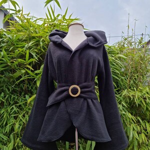 Forest Spirits, Fairies, Elves - Jacket With Pointed Hood, Hooded ...