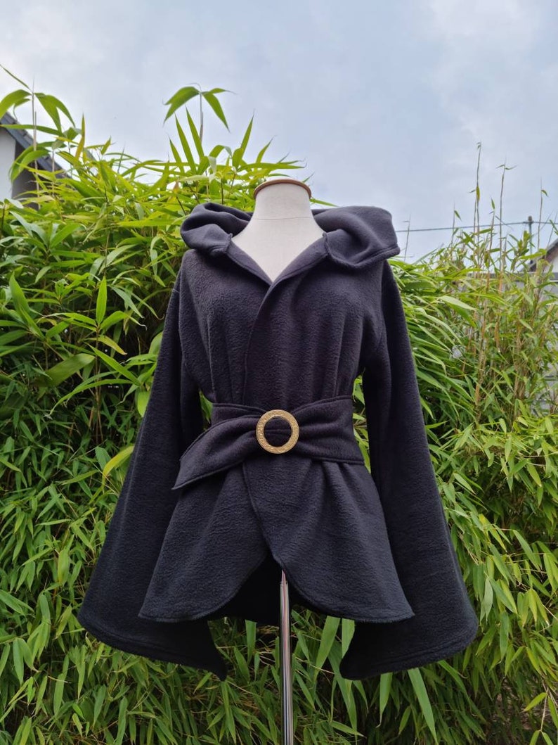 Forest Spirits Fairies Elves Jacket With Pointed Hood - Etsy