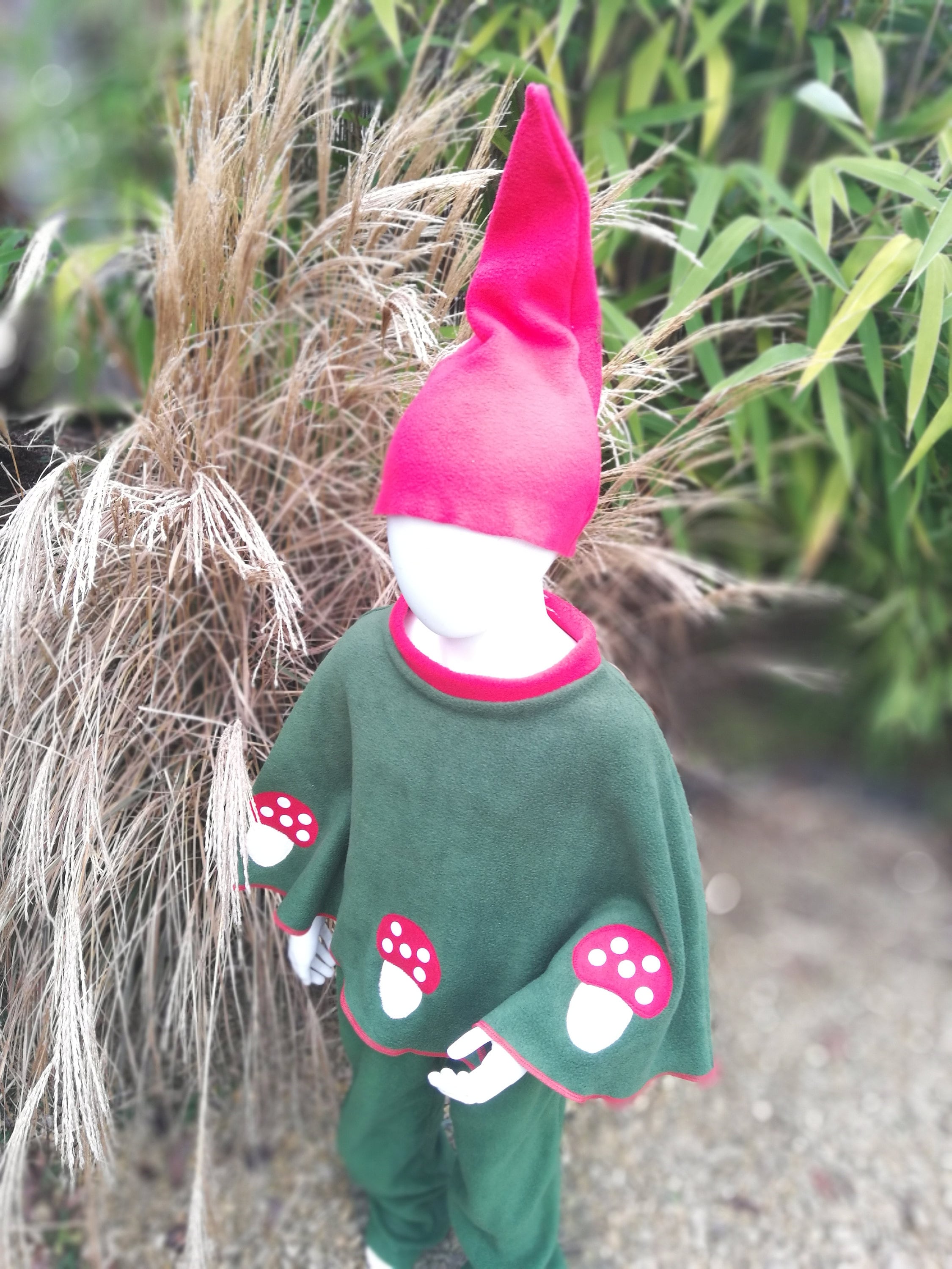 Dwarf Cape, Dwarf Costume, Dwarf Costume, Cape With Dwarf Hat Retro ...