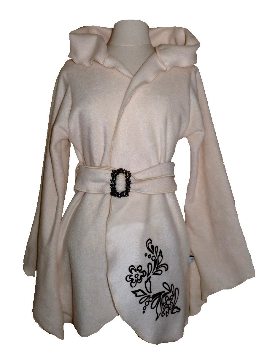 Forest Spirits Fairies Elves Jacket With Pointed Hood - Etsy