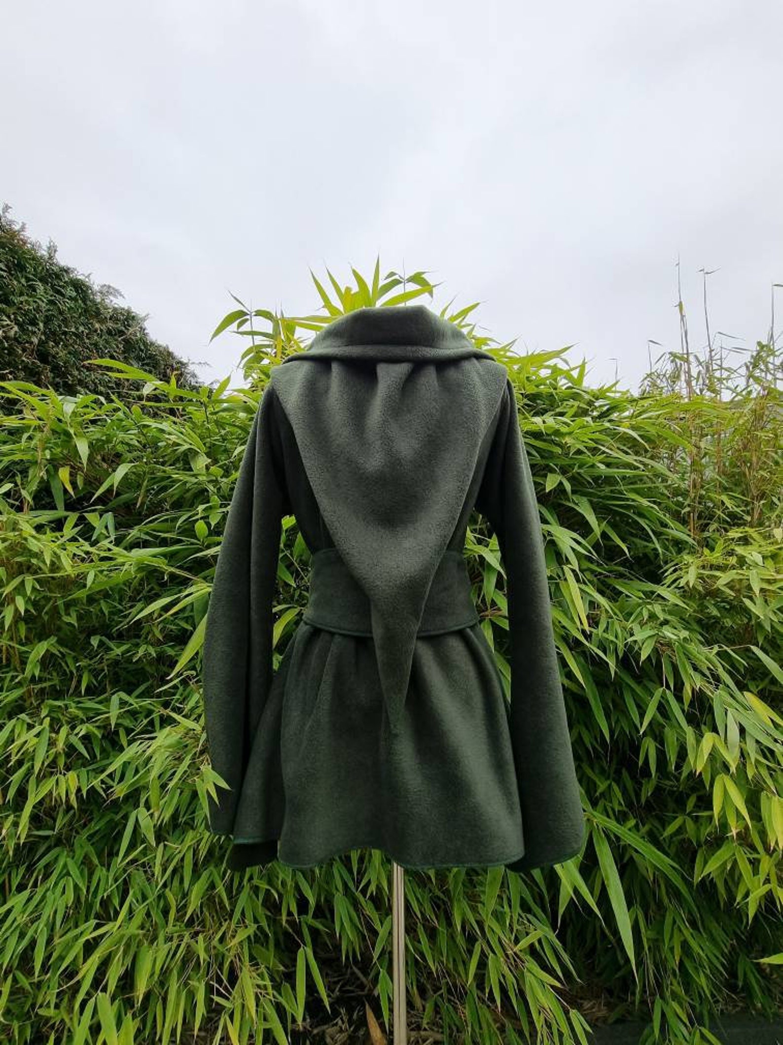 Forest Spirits Fairies Elves Jacket With Pointed Hood - Etsy