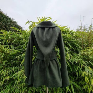Forest Spirits, Fairies, Elves - Jacket With Pointed Hood, Hooded ...