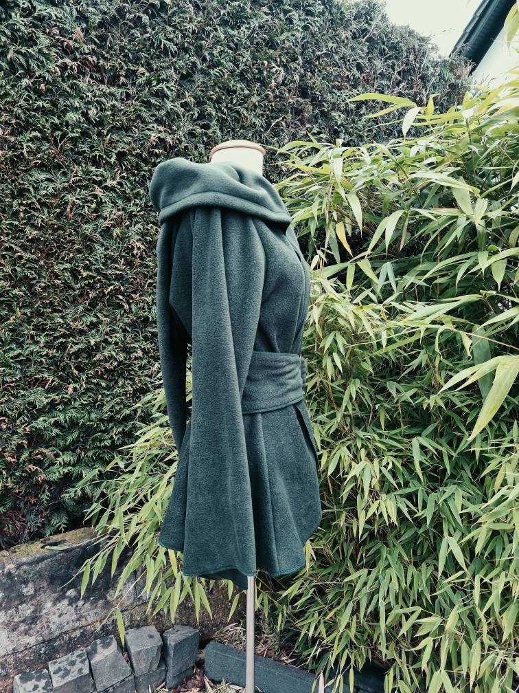 Forest Spirits Fairies Elves Jacket With Pointed Hood - Etsy