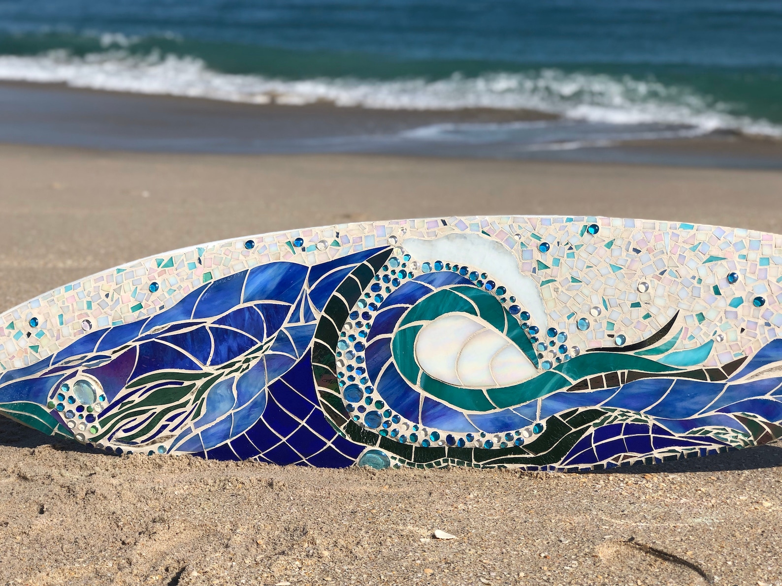 Blue Bending Wave - Etsy