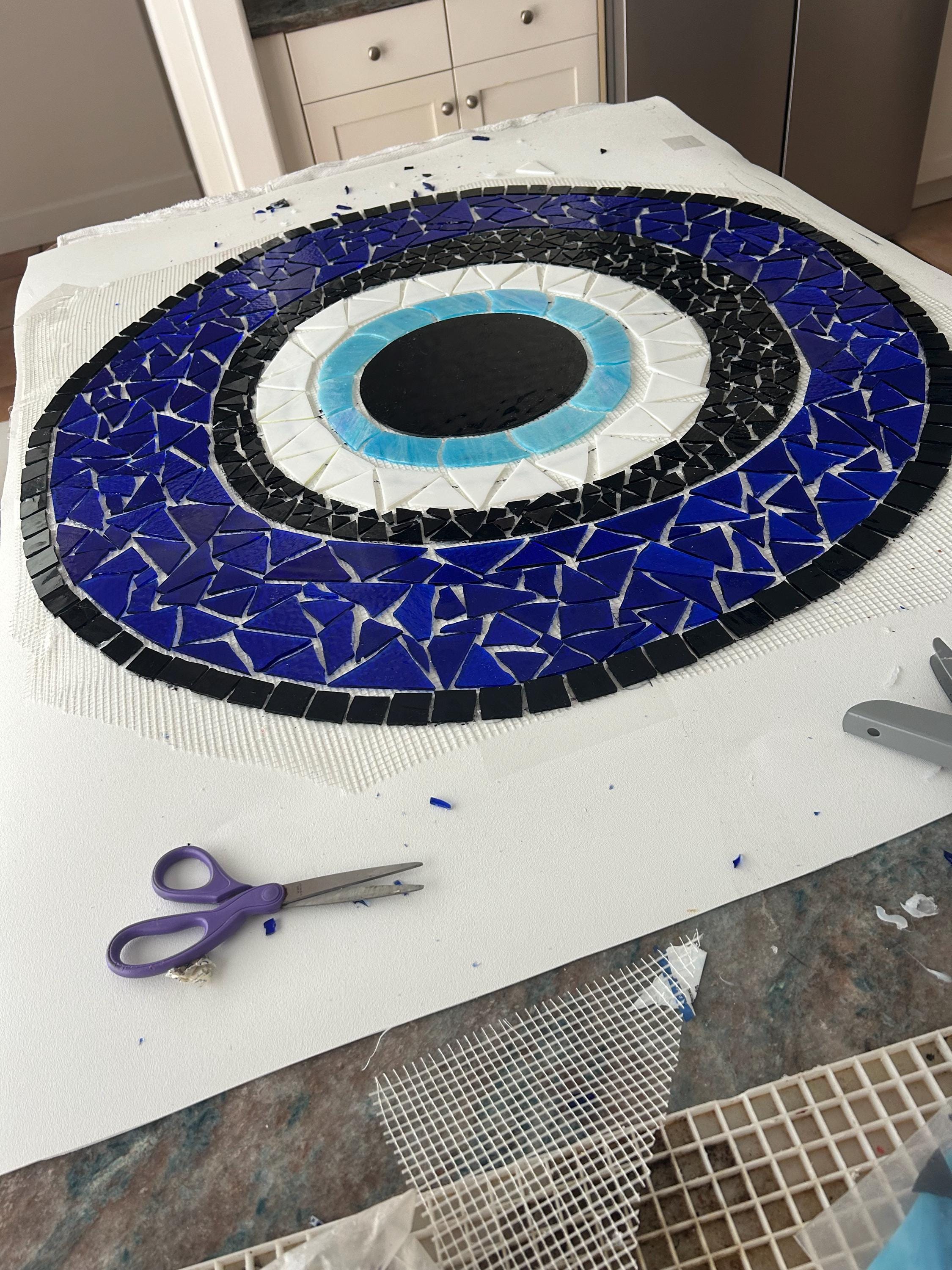 Evil Eye POOL Mosaic - Etsy