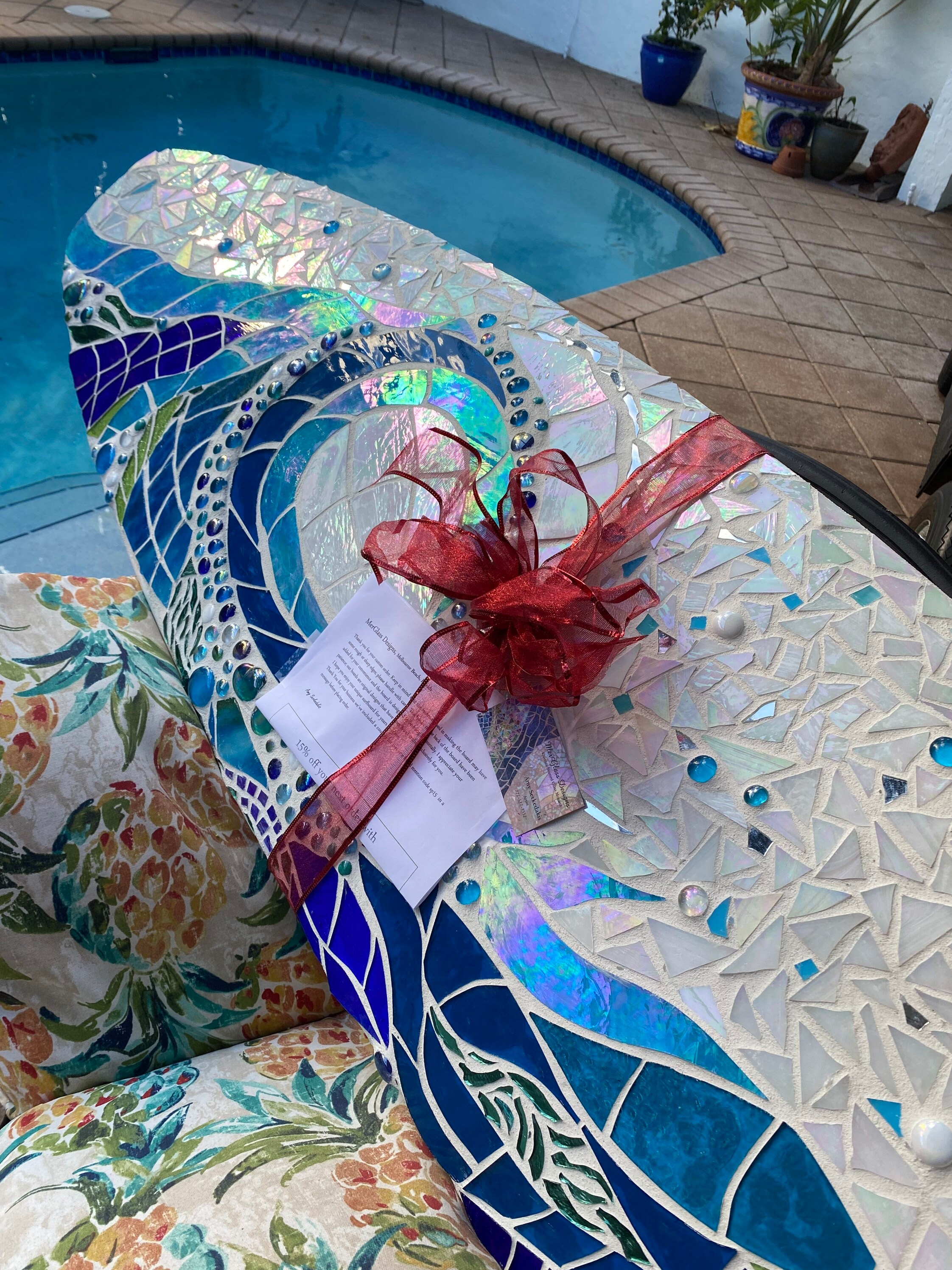 Blue Bending Wave - Etsy Australia