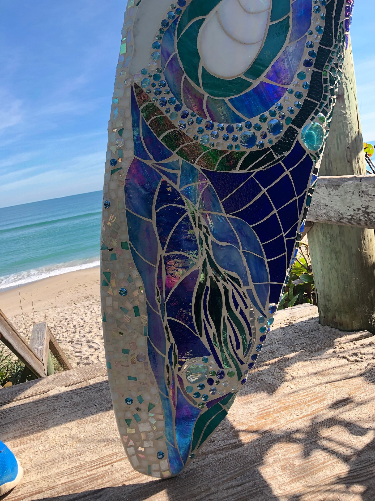 Blue Bending Wave - Etsy