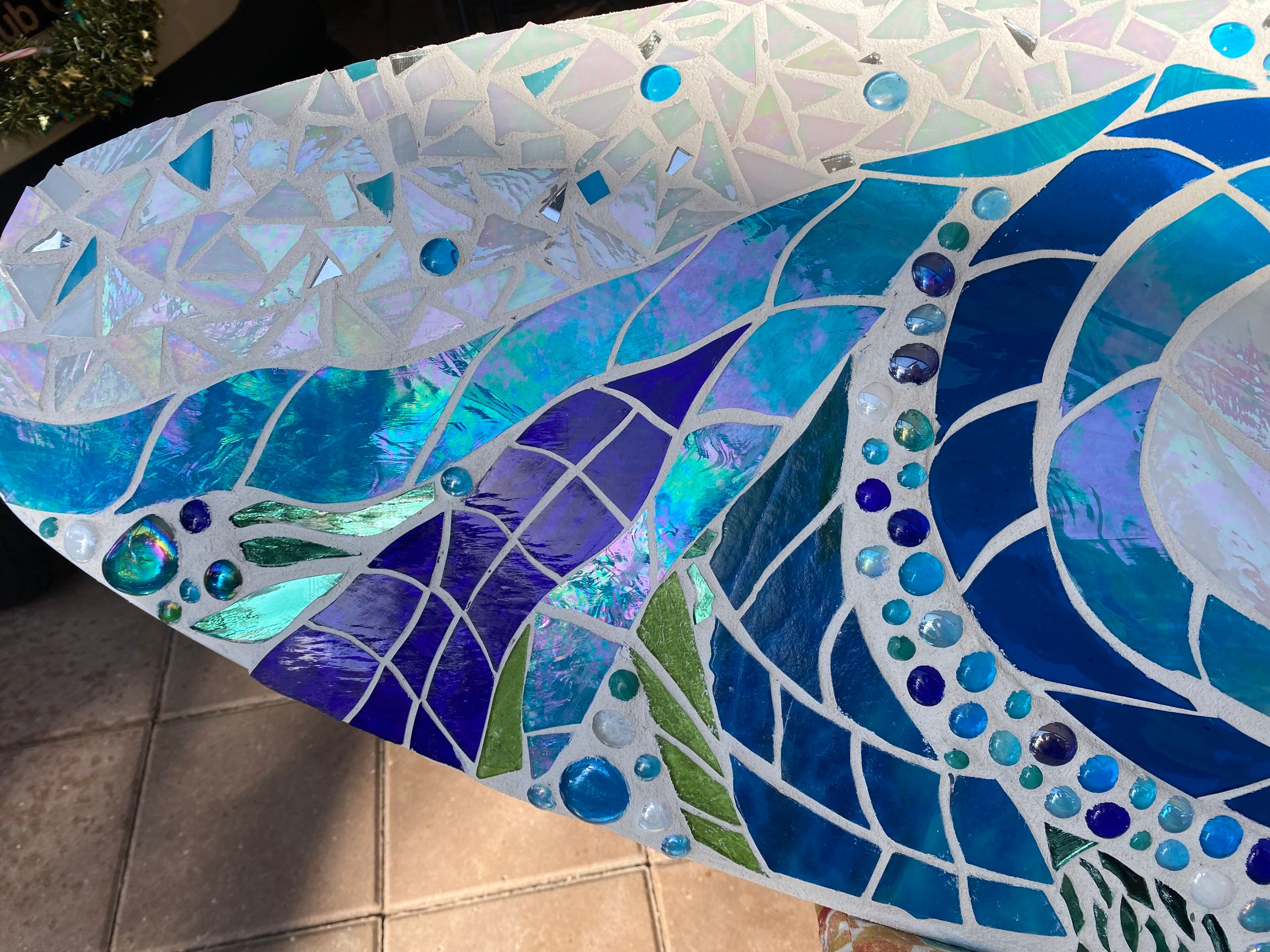 Blue Bending Wave - Etsy Australia