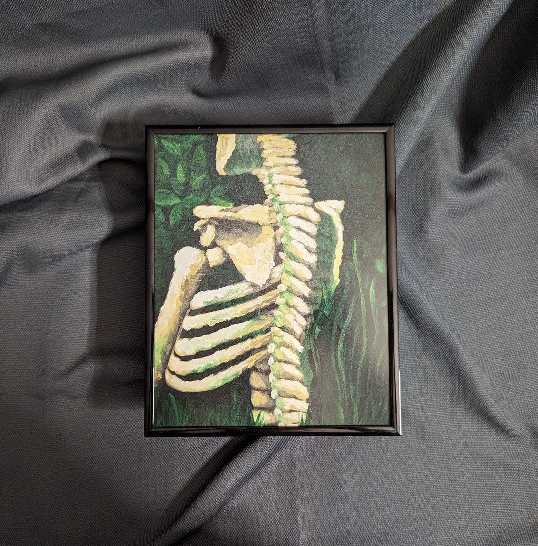 Skeletor's Sexy Spine Skeleton Art 8 X 10 - Etsy