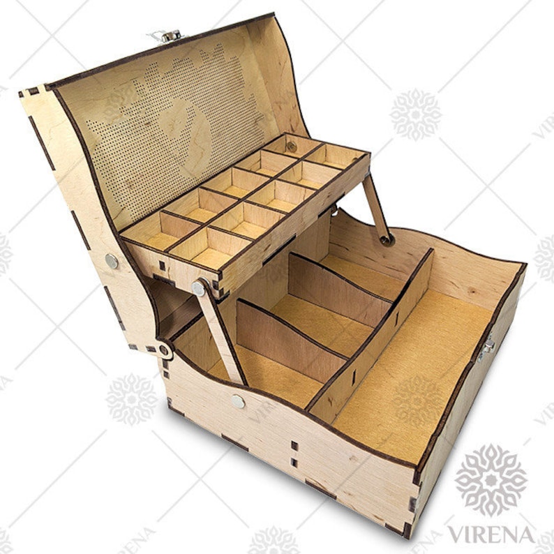 DIY Wooden Boxes for Hobby Craft Embroidery Threads and Seed - Etsy