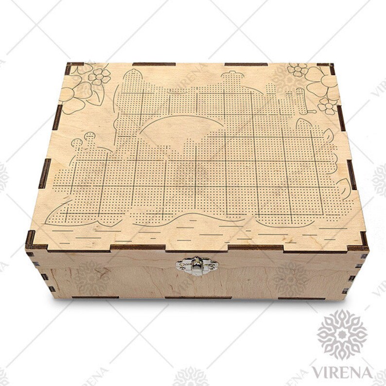 DIY Wooden Boxes for Hobby Craft Embroidery Threads and Seed - Etsy